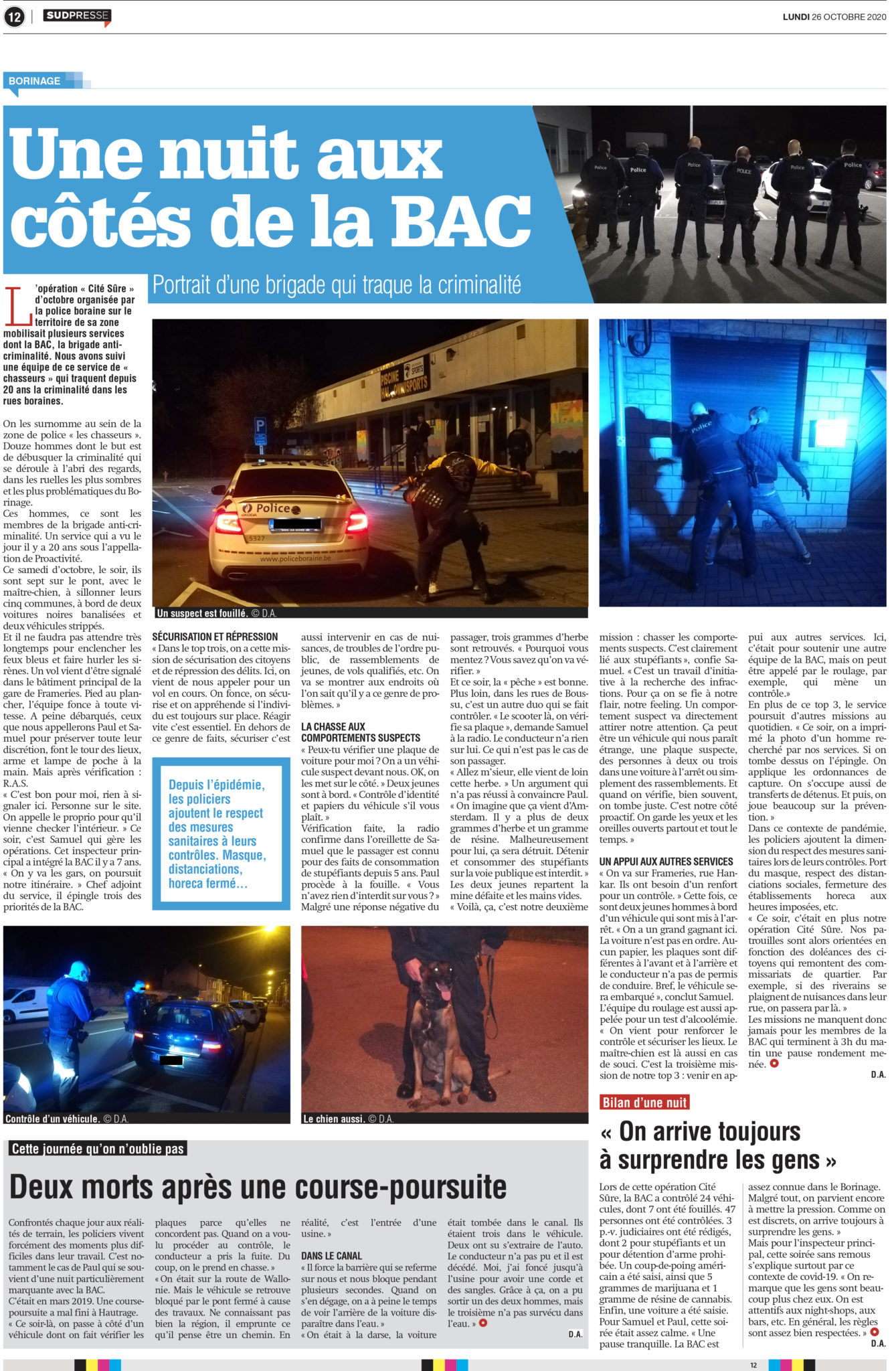 En patrouille avec la BAC! – Police Boraine